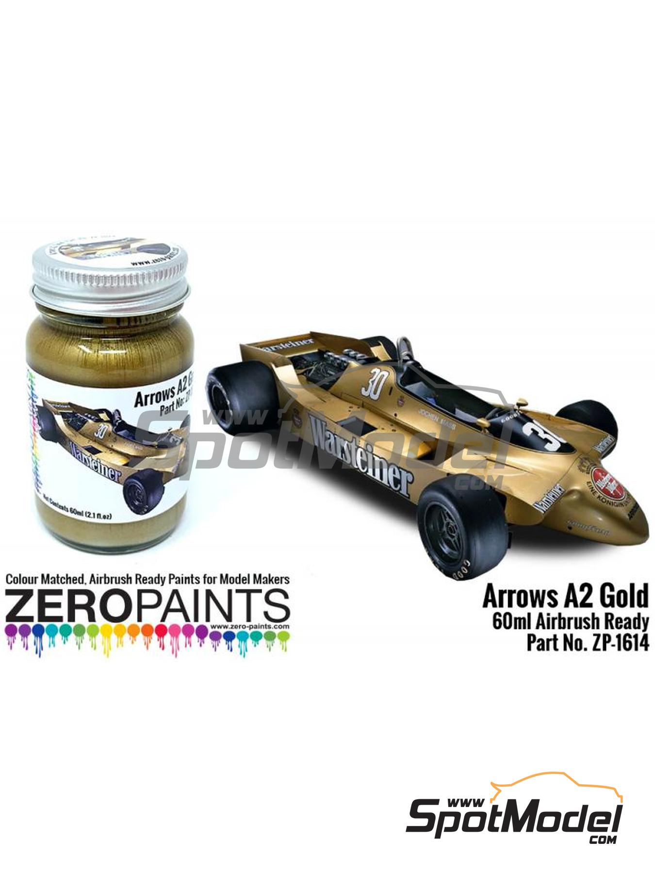 Zero Paints ZP-1614: Paint for airbrush Arrows A2 Gold 1 x 60ml for Studio27 references ST27 ...